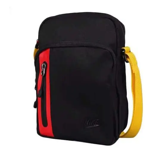 Nike Contrasting Colors Casual Phone Bag - Black