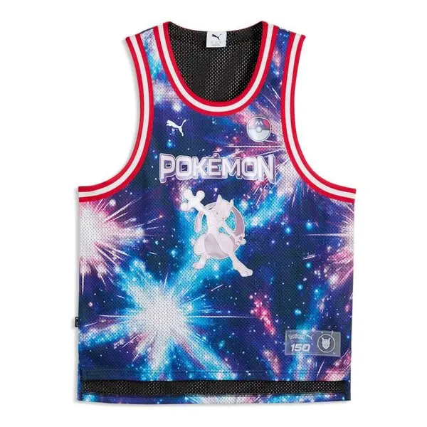 PUMA X Pokemon Mewtwo Jersey - Puma Black/aop