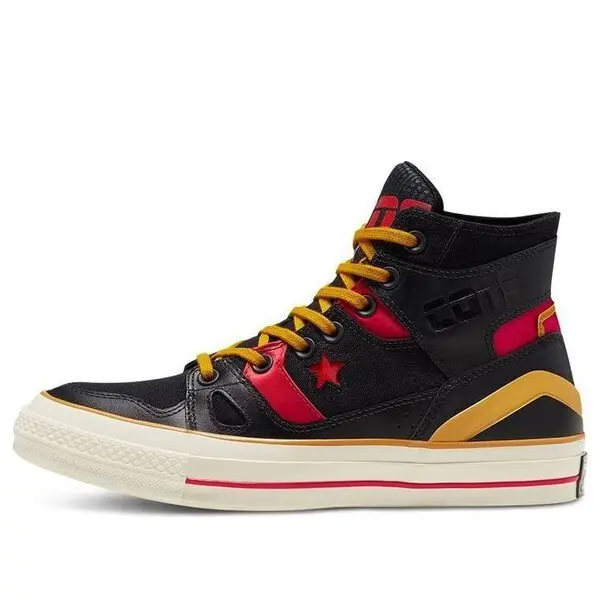 CONVERSE Chuck Taylor All Star 1970s E260 High Top Sneakers - Black/yellow/red
