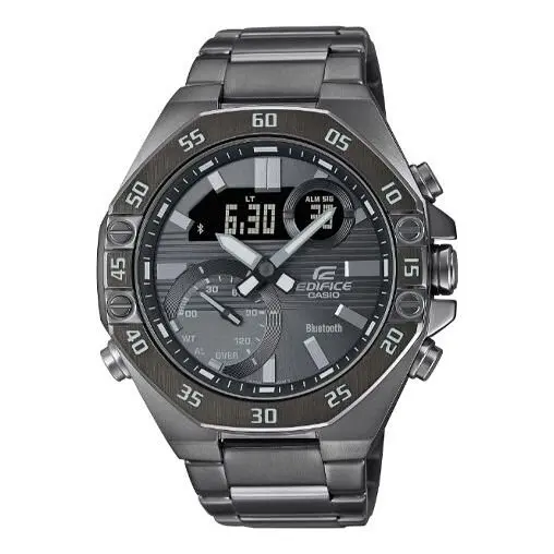 Casio Edifice Chronograph Watch With Stainless Steel Band - Grey