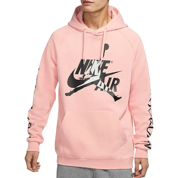 JORDAN Alphabet Logo Pullover Hooded Fleece