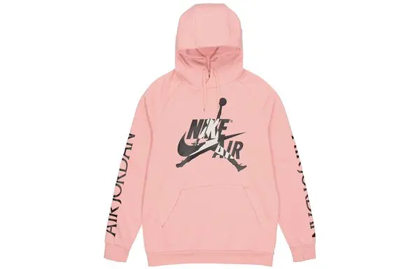 JORDAN Alphabet Logo Pullover Hooded Fleece