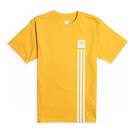Adidas Originals Bb Pillar Tee Short Sleeve - Yellow