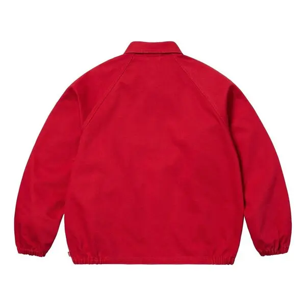 Supreme Arc Denim Coaches Jacket - Red