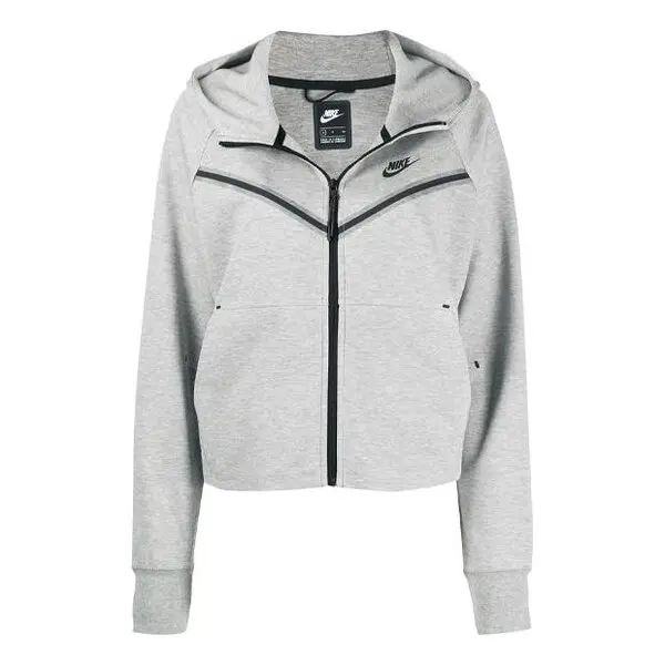 Nike Tech Fleece Windrunner Hooded Jacket - Grey