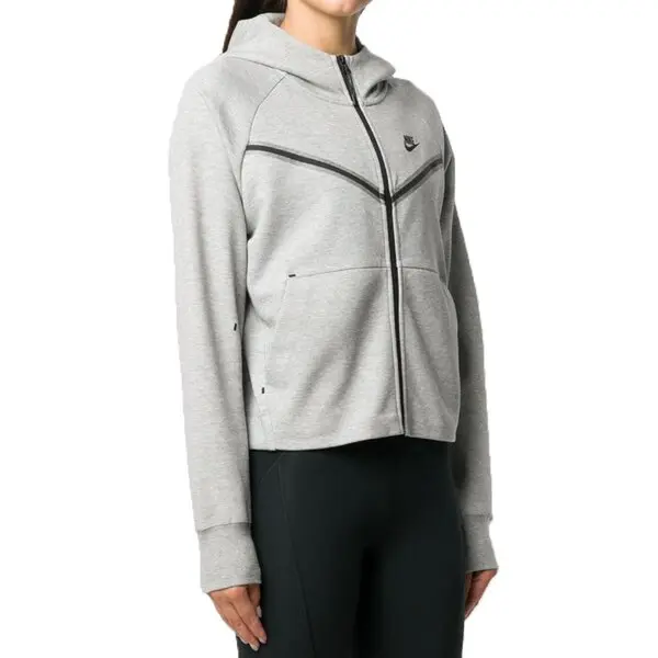 Nike Tech Fleece Windrunner Hooded Jacket - Grey