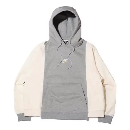 Nike Hoodie 'grey Beige - Multi-color