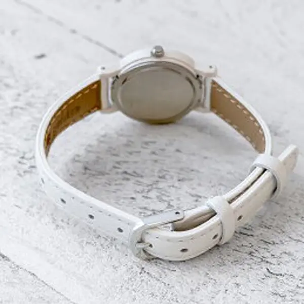 Casio Analog Leather Strap Watch
