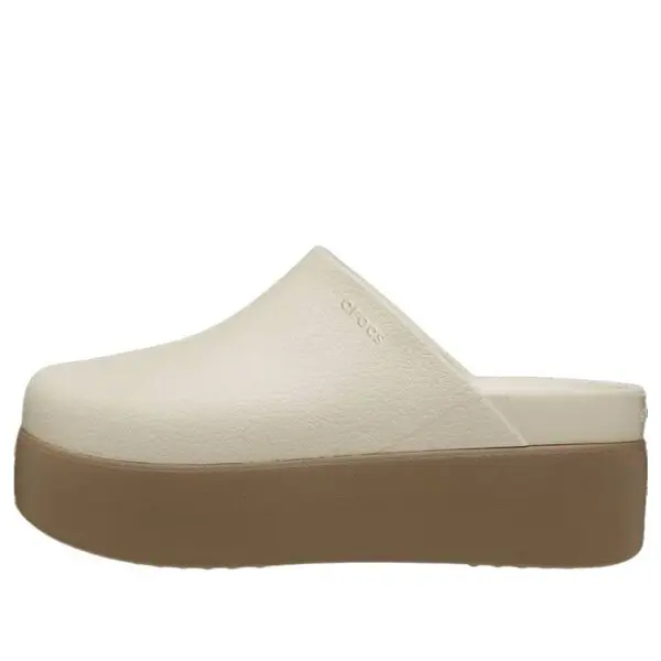 CROCS Dylan Platform Clog - Frappe/latte