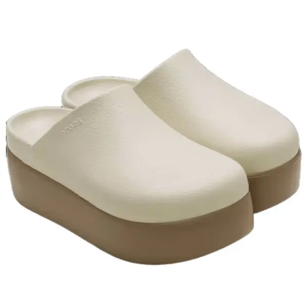 CROCS Dylan Platform Clog - Frappe/latte