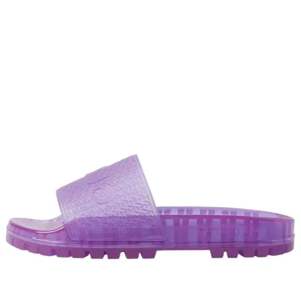 Adidas X Gucci Adilette Slide - Purple