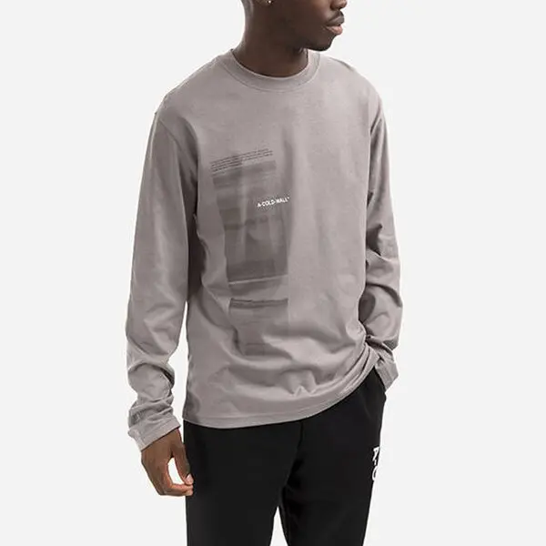 A-COLD-WALL* Diffusion Graphic Long Sleeve Shirt
