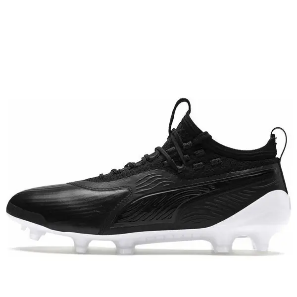 PUMA One 19.1 Fg Ag Soccer Cleats - Black