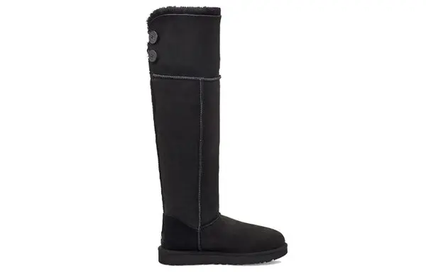 UGG Over The Knee Bailey Button Boots - Black