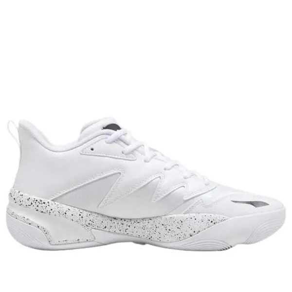 PUMA Genetics Speckle High-top Sneakers - White/black