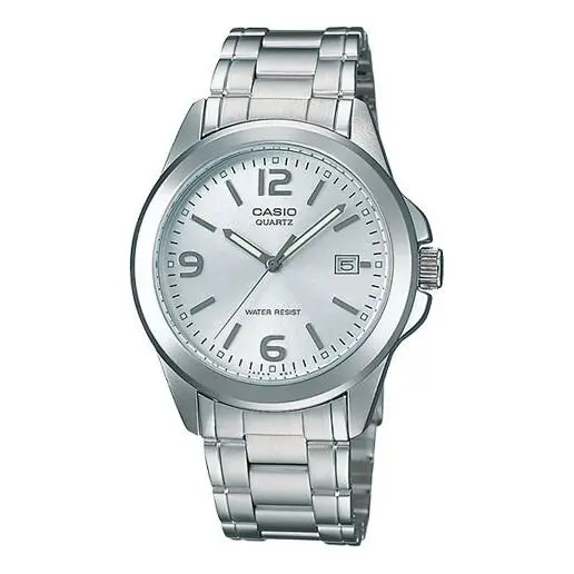 Casio Analog Stainless Steel Watch - Silver