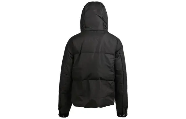 CONVERSE Short Down Puffer Jacket - Black