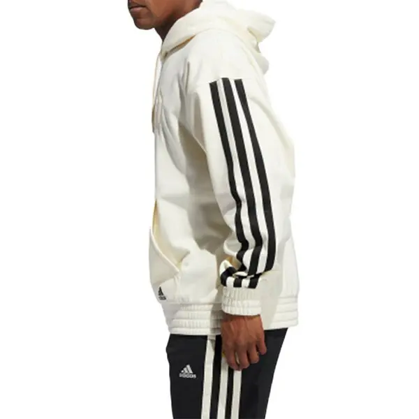 Adidas Basketball Sports Pullover White