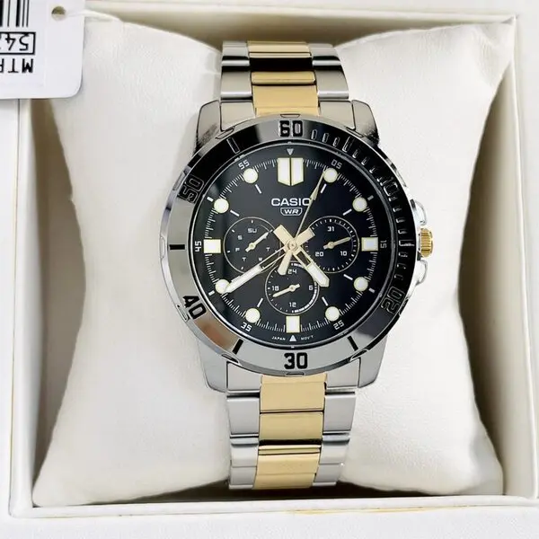 Casio Dress Series Sports Two Tone Analog Watch