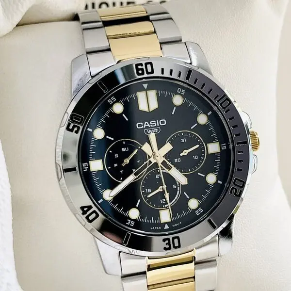 Casio Dress Series Sports Two Tone Analog Watch