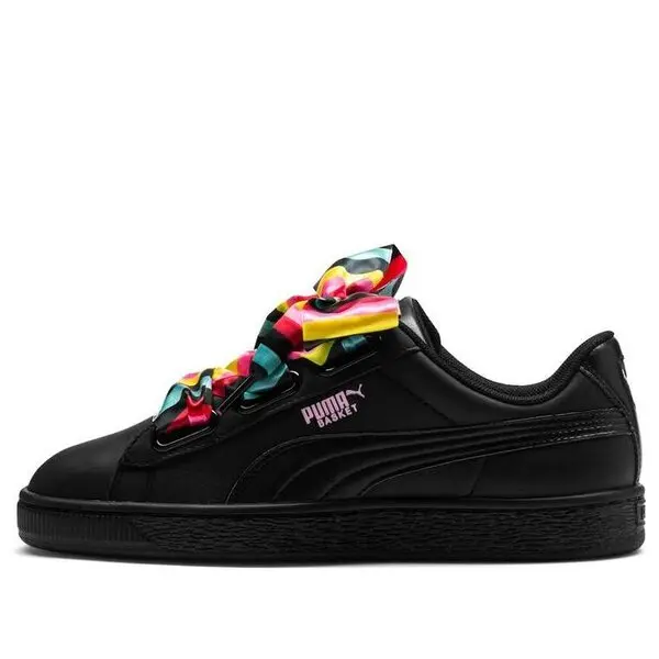 PUMA Basket Heart Gen Hustle Sneakers - Black