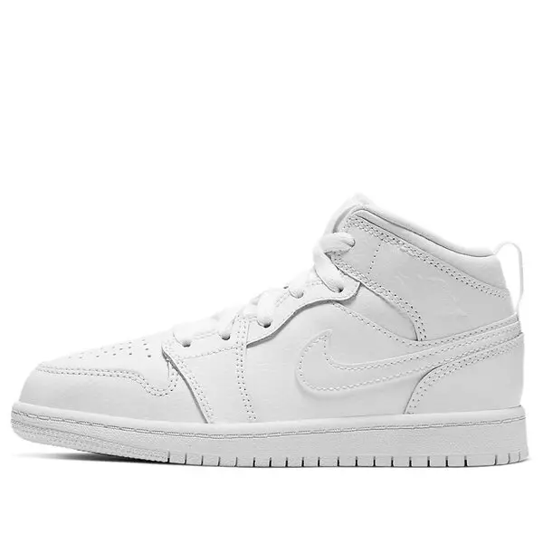 JORDAN 1 Mid "triple " Sneakers