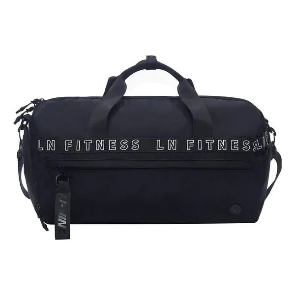 LI-NING Logo Duffle Bag - Black