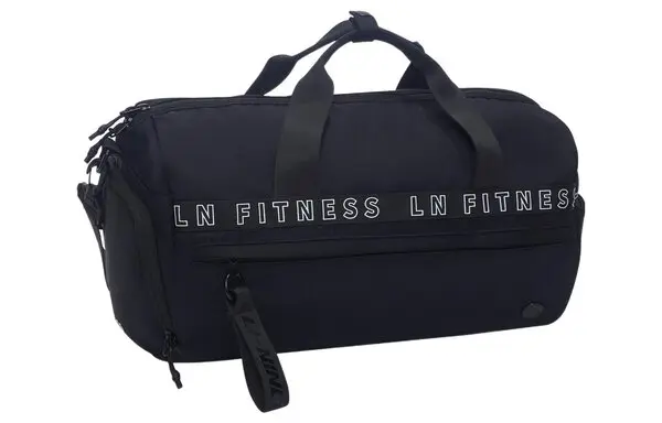 LI-NING Logo Duffle Bag - Black
