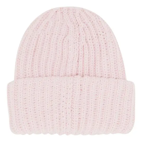Supreme Classic Logo Ribbed Beanie - Light Pink