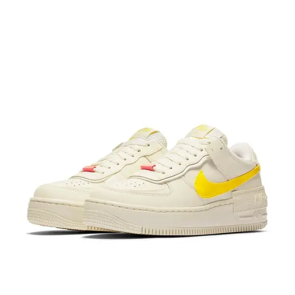 Nike Force 1 Shadow "sail Opti Yellow" Sneakers - Creamyellow