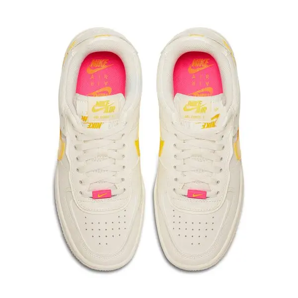 Nike Force 1 Shadow "sail Opti Yellow" Sneakers - Creamyellow