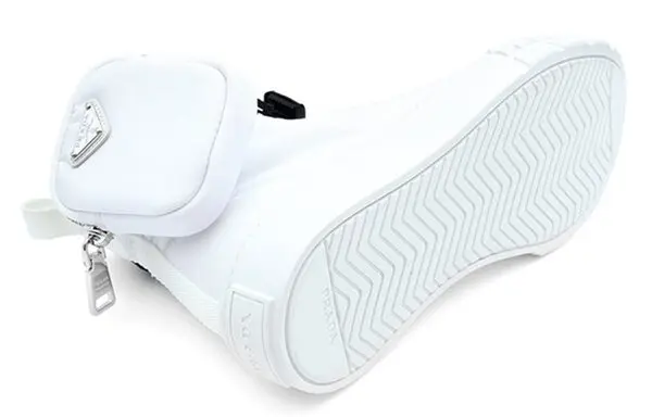 Prada Wheel Re-nylon High Top Sneakers