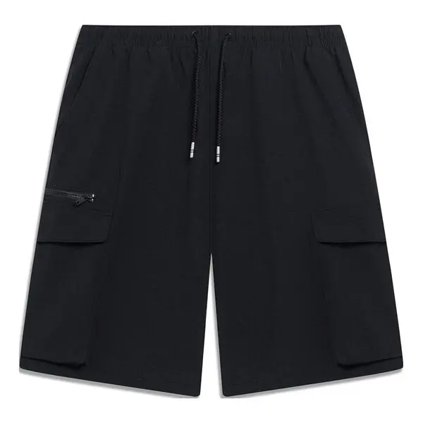 LI-NING Lifestyle Cotton Shorts - Black