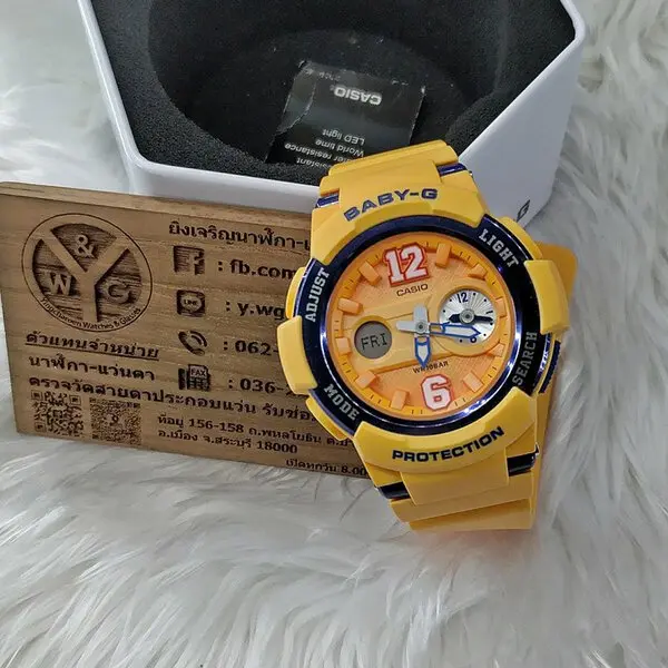 Casio Baby-g Analog-digital Watch - Orange