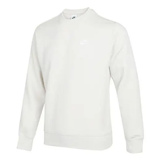 Nike Logo Pullover Sweatshirt - Creamy
