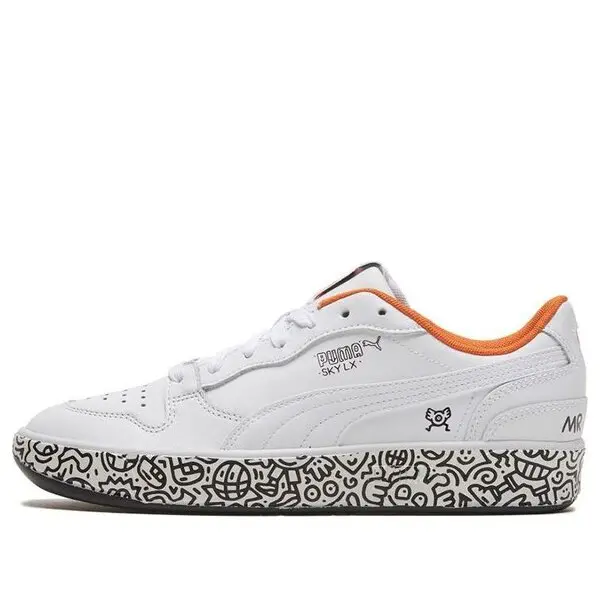 PUMA Mr. Doodle X Sky Lx Low "wavy Doodles" Sneakers