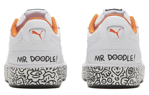 PUMA Mr. Doodle X Sky Lx Low "wavy Doodles" Sneakers