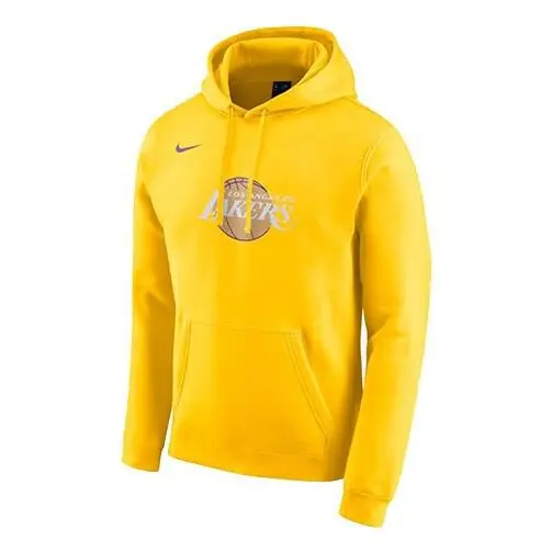 Nike Los Angeles Lakers Nba City Edition Hoodie - Yellow