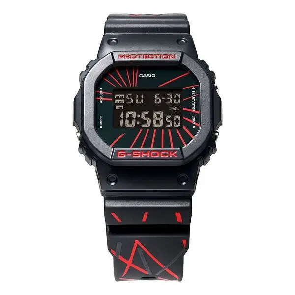 Casio G-shock Digital Watch - Black/red