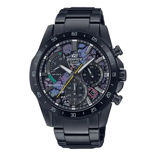 Casio Edifice Solar Powered Chronograph Watch - Multi-color