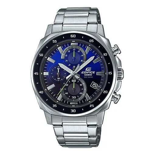 Casio Edifice Stainless Steel Water Resistant Analog Watch - Blue