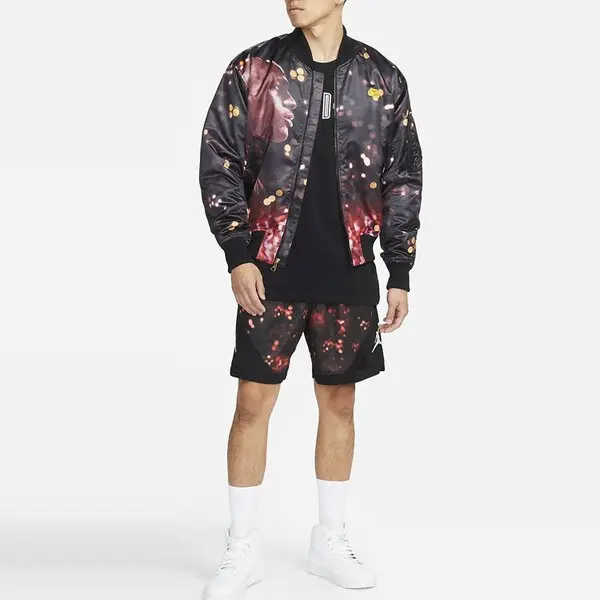 JORDAN Bomber Jacket With Graphic Print