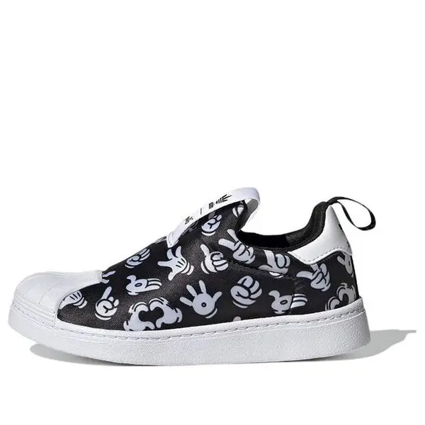 Adidas Disney X Superstar 360 'mickey's Hands' Slip-on Sneakers