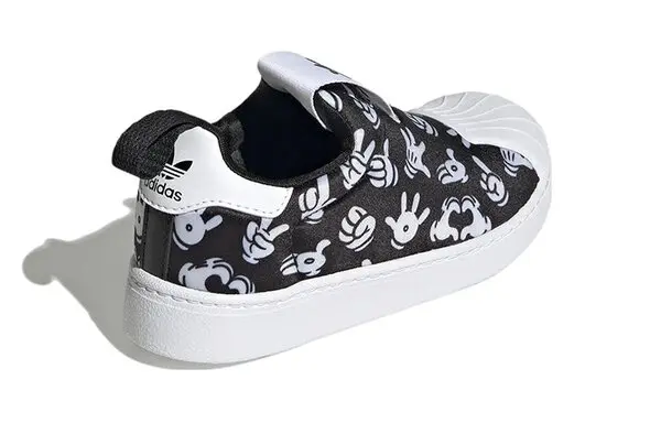 Adidas Disney X Superstar 360 'mickey's Hands' Slip-on Sneakers