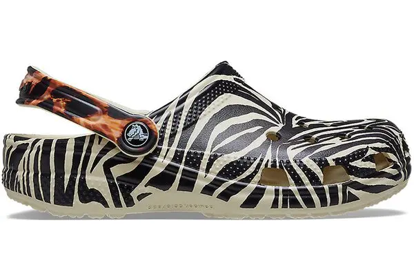 CROCS Classic Animal Print Clogs