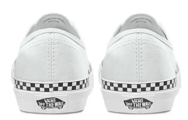 VANS Check Foxing Authentic Low Top Sneakers
