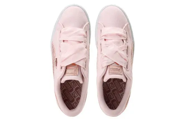 PUMA Basket Heart Canvas Sneakers