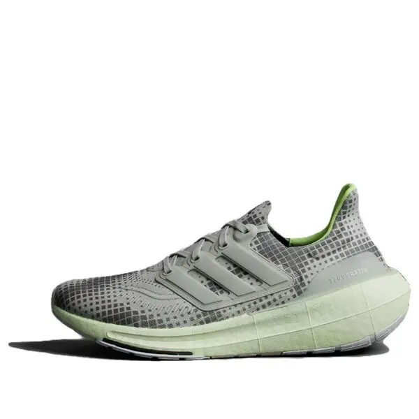 Adidas Ultraboost Light Sneakers - Grey/green