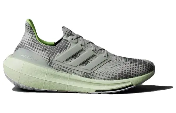 Adidas Ultraboost Light Sneakers - Grey/green