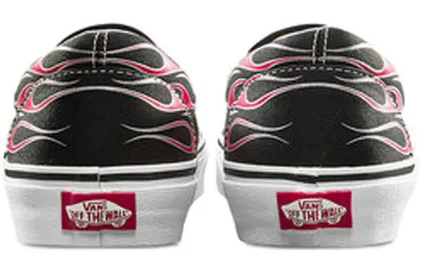 VANS Classic Slip-on 'mash Up Flames' Sneakers